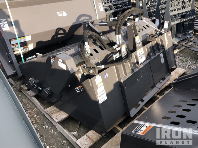 Surplus Paladin LAF6874-0022 Hydraulic Power Rake - Fits Skid Steer ...