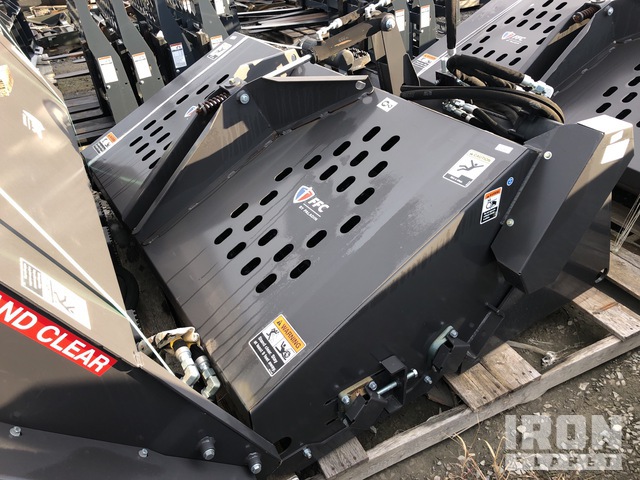 Surplus Paladin LAF6874-0022 Hydraulic Power Rake - Fits Skid Steer ...