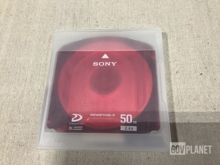 Surplus (20) Assorted Boxes of 5 Sony Rewritable Optical Disc ...
