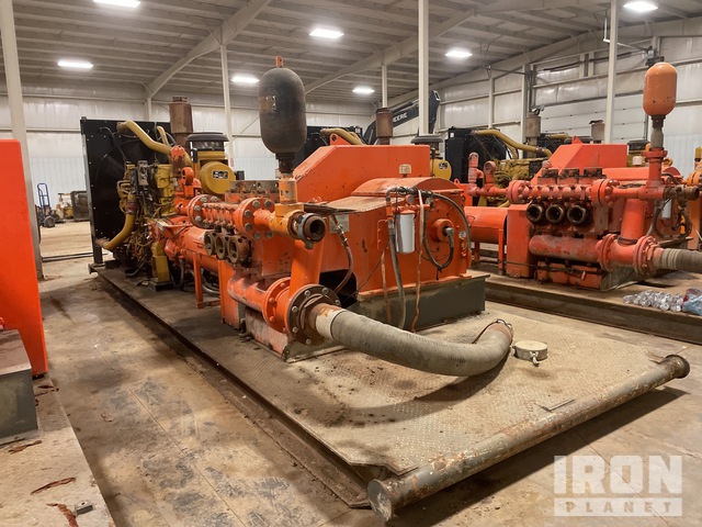 Tulsa Rig Iron MP-660 Skid-Mounted Mud Pump in Ladysmith, Wisconsin ...