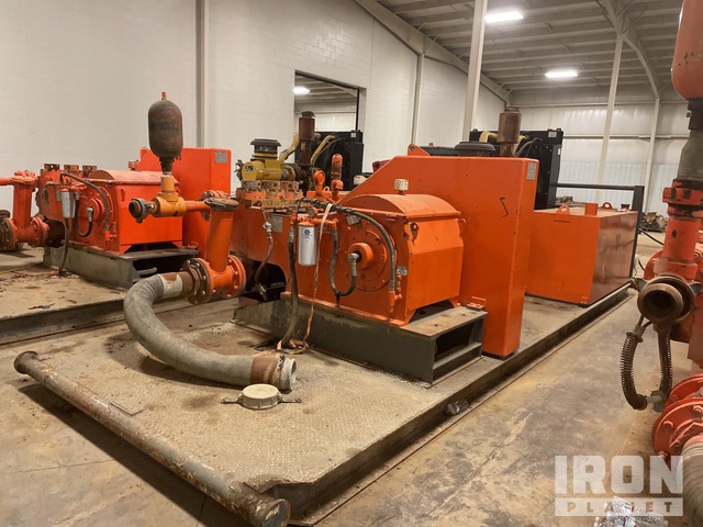 Tulsa Rig Iron MP-660 Skid-Mounted Mud Pump in Ladysmith, Wisconsin ...