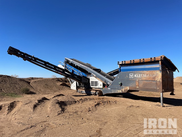 2018 Kleemann MS952I EVO Two Deck Tracked Incline Screen Plant in Vega ...
