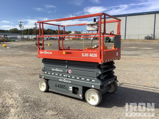 2018 Skyjack SJIII 4626 Electric Scissor Lift in Spartanburg, South ...