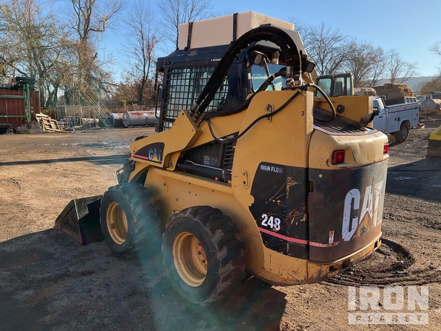 2003 Cat 248 Skid Steer Loader in Califon, New Jersey, United States ...