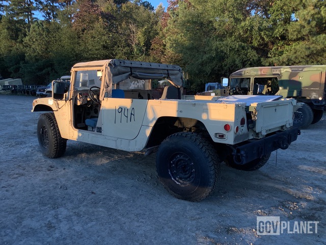 Surplus 2012 AM General M1097A2 HMMWV 2 Door Soft Top w/Truck Body in ...