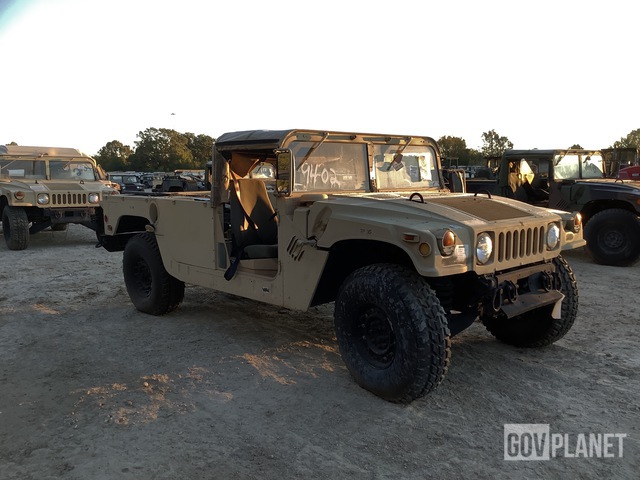 Surplus 2012 AM General M1097A2 HMMWV 2 Door Soft Top w/Truck Body in ...