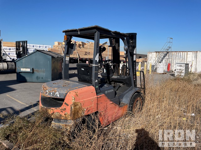 Toyota 8FDU30 5620 lb Diesel Pneumatic Tire Forklift in Salt Lake City ...