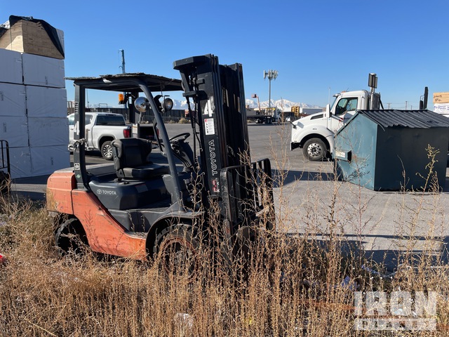 Toyota 8FDU30 5620 lb Diesel Pneumatic Tire Forklift in Salt Lake City ...