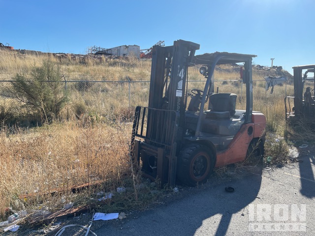 Toyota 8FDU30 5620 lb Diesel Pneumatic Tire Forklift in Salt Lake City ...