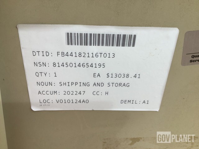 AAR Mobility Systems ISU 60 Storage Container in Fayetteville, North ...