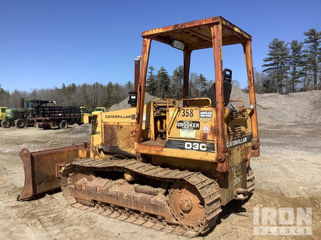 1988 Cat D3C Crawler Dozer in Topsham, Maine, United States (IronPlanet ...
