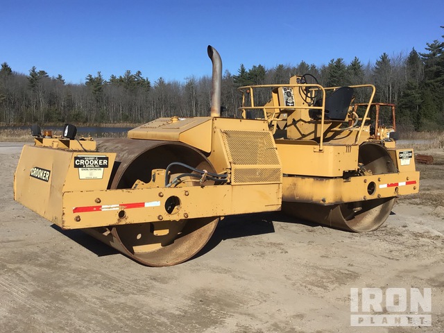 1991 Ingersoll-Rand DD-110 Double Drum Roller in Topsham, Maine, United ...
