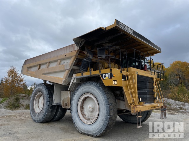 2001 Cat 777D Haul Truck in Meldrum, Ontario, Canada (IronPlanet Item ...