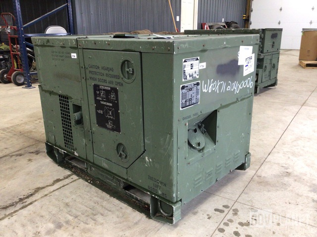 Surplus 1998 Fermont MEP-802A 5kW Generator Set in Capac, Michigan ...