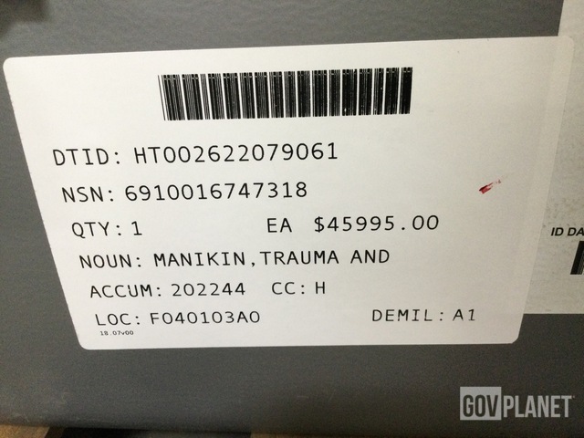 Surplus TraumaFx Remote Controlled Lower Body Trauma Trainer in North ...