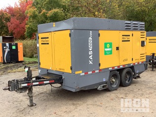 2011 ATLAS COPC XAS1600CD6 1600 cfm Mobile T/A Air Compressor in ...
