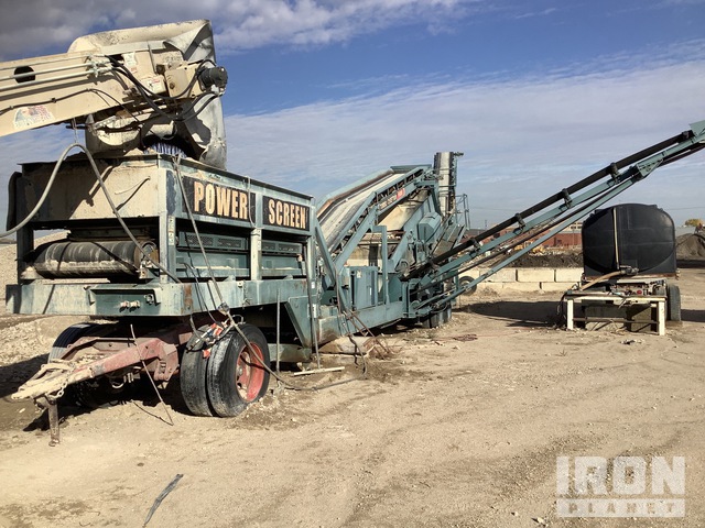 Powerscreen Chieftain 1600 Portable Screen Plant in Wichita, Kansas ...