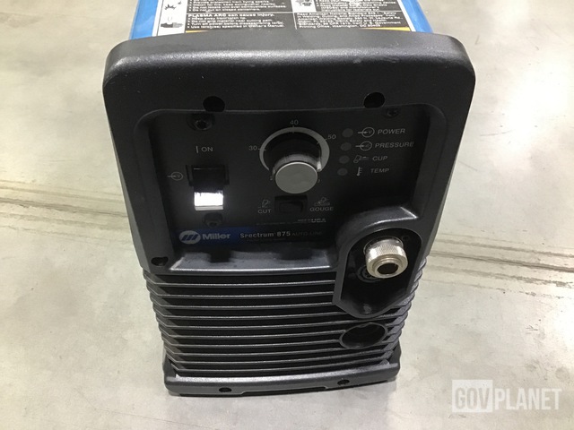 Surplus Miller Spectrum 875 Auto Line DC Plasma Cutting System in ...