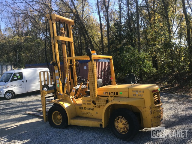 Surplus Hyster H150 Pneumatic Tire Forklift in Chambersburg ...