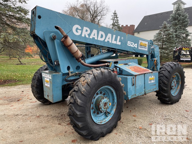 1995 Gradall 524 Telehandler in Barrington, Illinois, United States ...