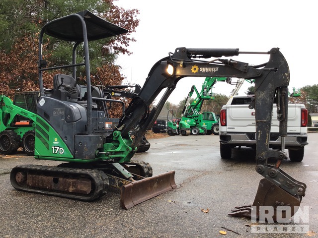 2012 John Deere 17D Mini Excavator in North Hampton, New Hampshire ...