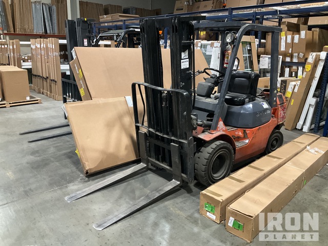 Toyota 7FGU25 4850 lb Pneumatic Tire Forklift in Lakewood, New Jersey ...