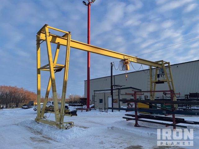 Custom Built 5 Ton Gantry Crane in St. Brieux, Saskatchewan, Canada ...