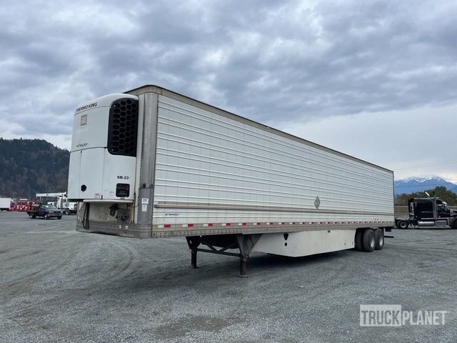 2013 Hyundai VR2530152-AS 53 ft x 102 in T/A Refrigerated Trailer in ...
