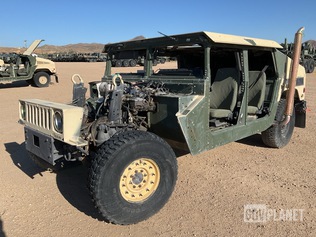 Surplus AM General M1151A1 w/MCTAGS HMMWV 4 Door Hard Top w/Slant Back ...