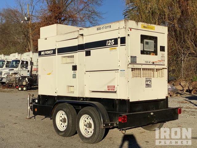 2017 Multiquip DCA-125SSIU4F 125 kVA Mobile Generator Set in North ...
