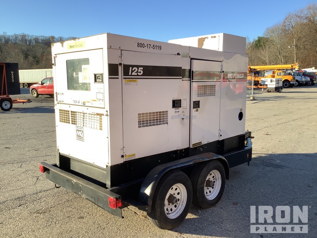 2017 Multiquip DCA-125SSIU4F 125 kVA Mobile Generator Set in North ...