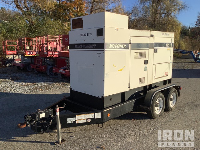 2017 Multiquip DCA-125SSIU4F 125 kVA Mobile Generator Set in North ...