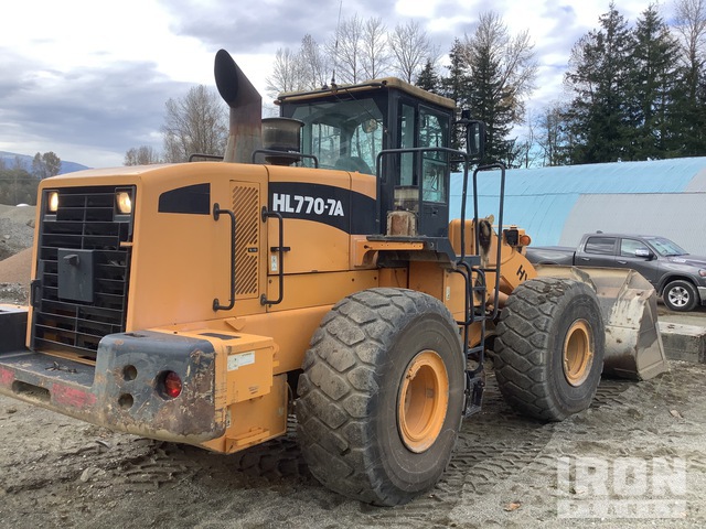 2010 Hyundai HL770-7A Wheel Loader in Hamilton, Washington, United ...