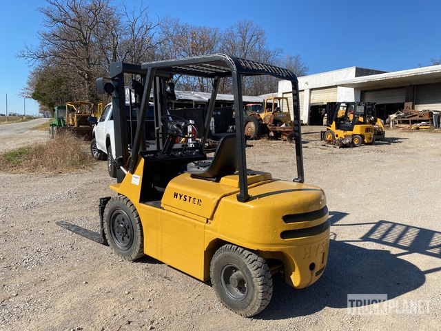 2000 Hyster H50H 5450 lb Pneumatic Tire Forklift in Red Bud, Illinois ...