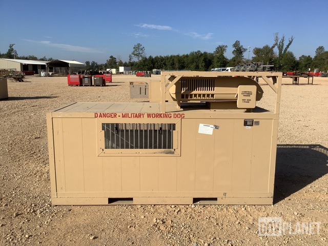 Surplus Garrett Container Systems CON961160 Climate Controlled Dog ...