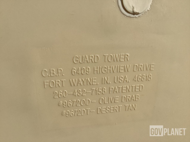 Surplus Creative Building Products 9672DT Portable Guard Tower in ...