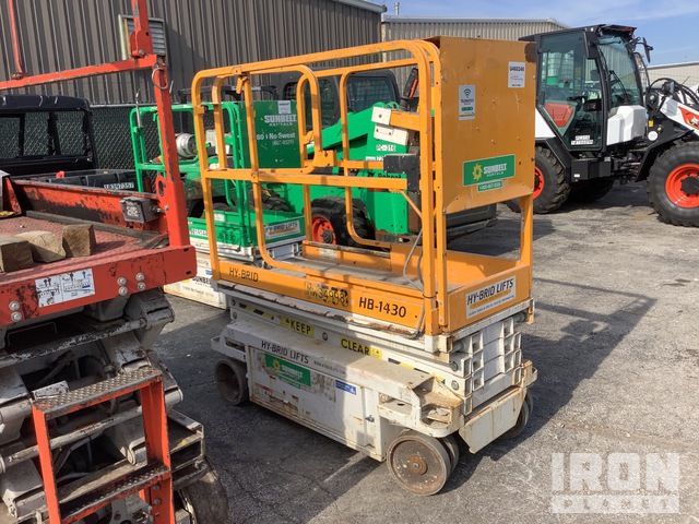 2017 Hybrid HB-1430 Electric Scissor Lift in MOUNT PROSPECT, Illinois ...