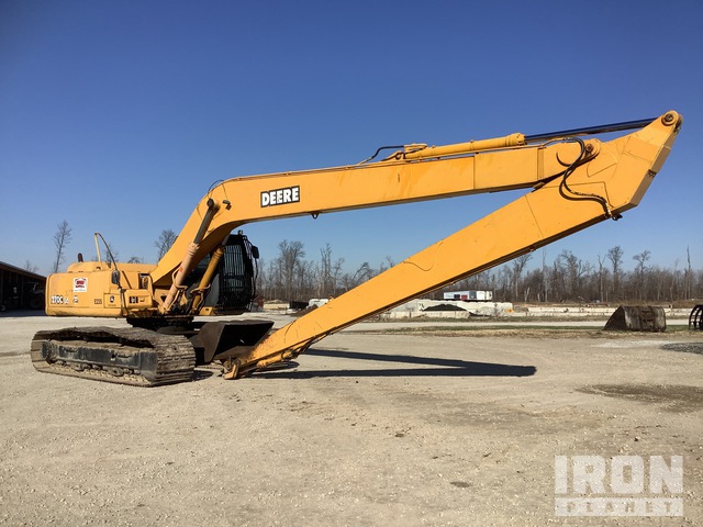 2002 John Deere 270C LC Long Reach Tracked Excavator in Montpelier ...