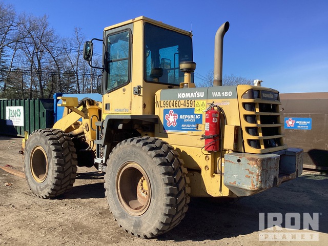 1999 Komatsu WA180-3L Wheel Loader in Peabody, Massachusetts, United ...