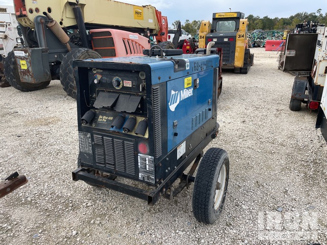 Miller Big Blue 400 Eco Pro Mobile Multi-Process Engine Driven Welder ...