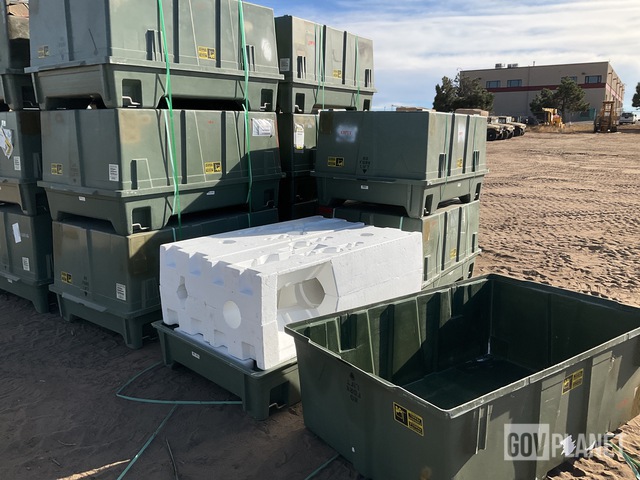 Surplus (15) Plastics Research 103060-301 Storage Containers in ...