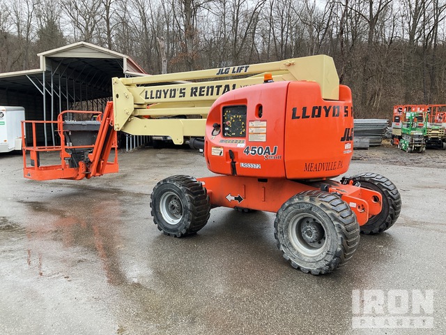 2004 JLG 450AJ Series ll 4WD Diesel Articulating Boom Lift in Meadville ...