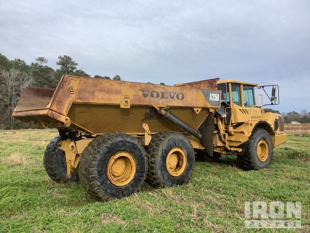 2005 Volvo A25D Articulated Dump Truck in Shallotte, North Carolina ...