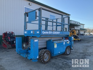 2008 Genie GS-3268RT Diesel 4x4 Scissor Lift in Blandon, Pennsylvania ...