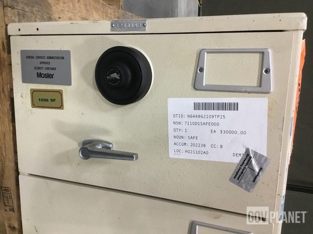 Surplus Mosler SF-C2 Filing Cabinet Safe in Chambersburg, Pennsylvania ...