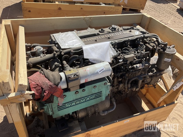 Surplus Yanmar 6LY2A-STP Diesel Engine in Doyle, California, United ...