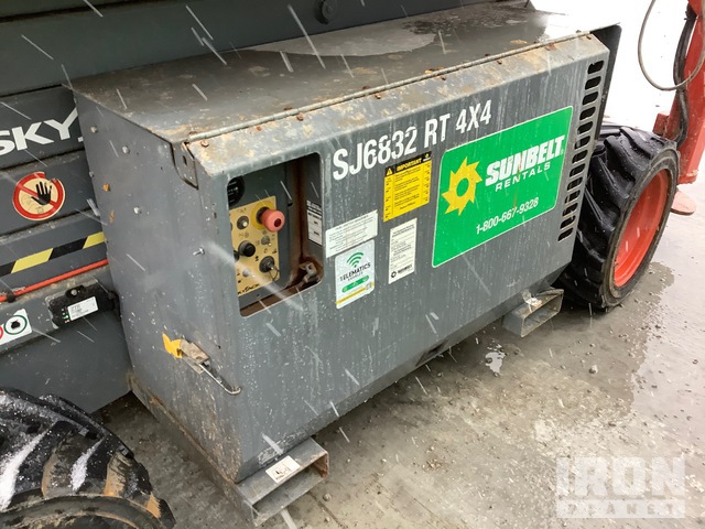 2008 Skyjack SJ6832RT Dual Fuel 4x4 Scissor Lift in Joliet, Illinois ...