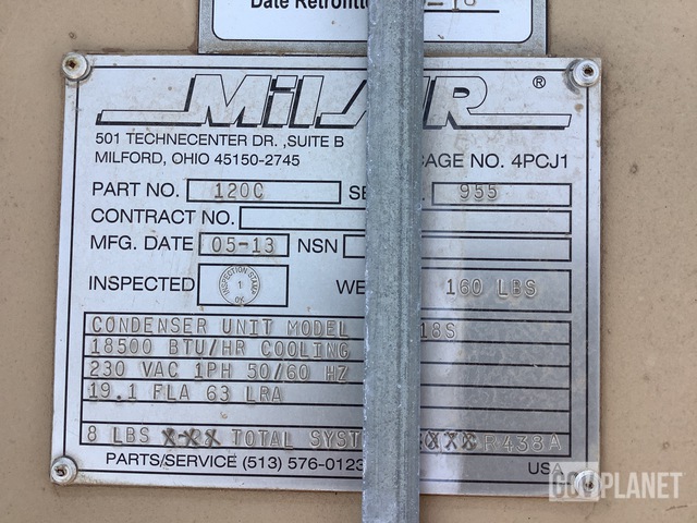 Surplus Milair ECS-18S Condenser in Red Rock, Arizona, United States ...