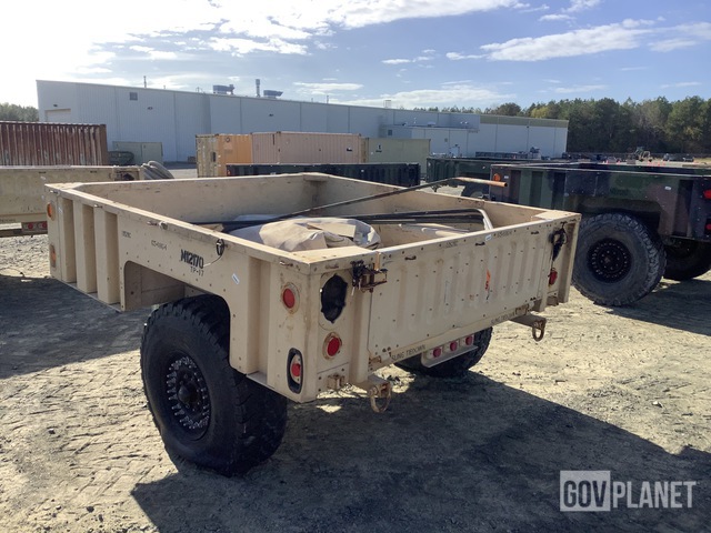 Surplus US ARMY Tank Automotive Command M1102 Cargo Trailer in Butner ...