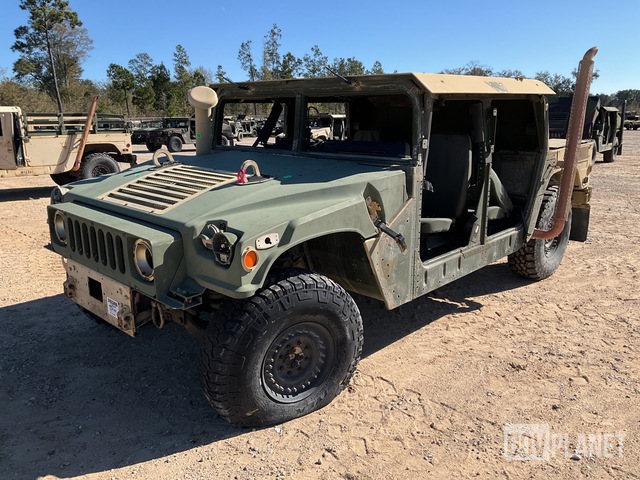 Surplus 2008 AM General M1165A1 HMMWV 4 Door Hard Top w/Truck Body in ...